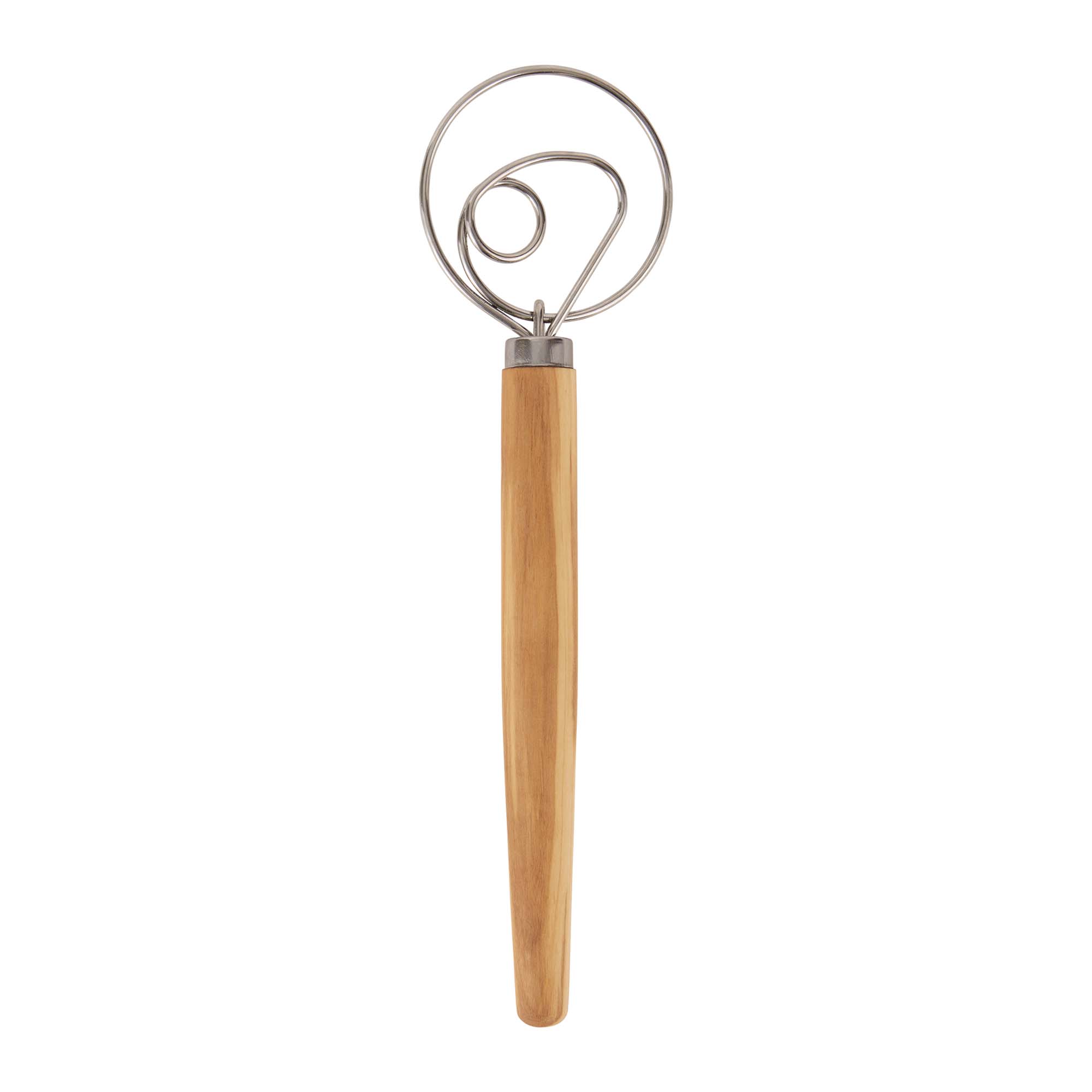 Olive Wood Swedish Dough Whisk – RSVP International